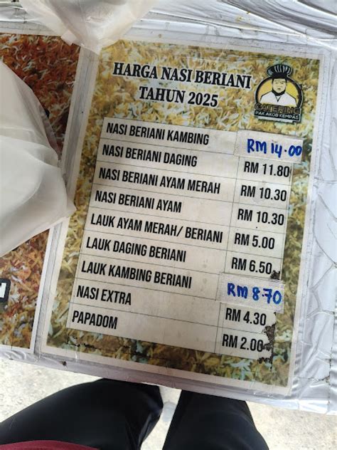 Nasi Beriani Pak Akob And Pertama Kali Guna Mysara