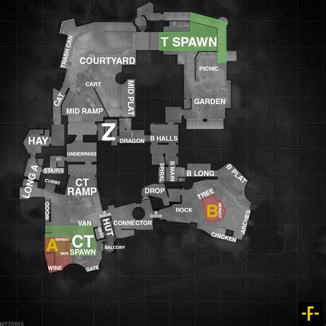 Społeczność Steam Poradnik Map Call Outs Competitive Maps Counter Strike Garden