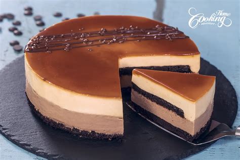 Chocolate Caramel Mousse Cake Home Cooking Adventure