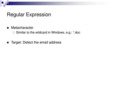 Ppt Introduction To Web Crawling And Regular Expression Powerpoint