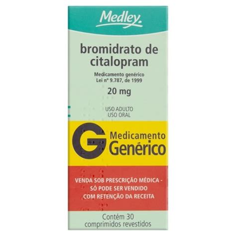 Citalopram Celexacipramilcipram 20mg 30 Comprimidos Hmcmax