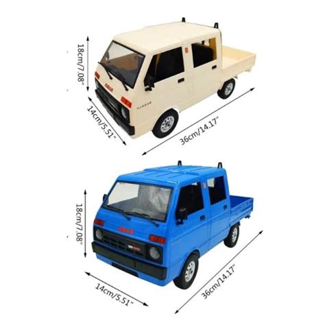 Jual Rc Wpl D32 Rc Car Truk Daihatsu Hijet Double 110 Rtr Shopee