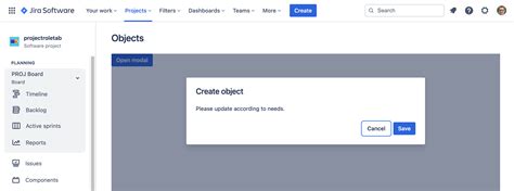 Modal Dialog In Jiraprojectpage Not Across Whole Page Forge Ui Kit