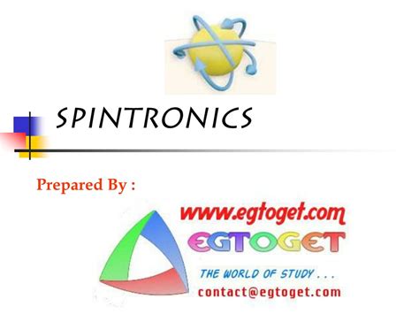 Ppt Spintronics Powerpoint Presentation Free Download Id 8704546