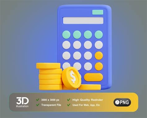 Premium Psd 3d Accounting Blue Finance 3d Icon Illustrations