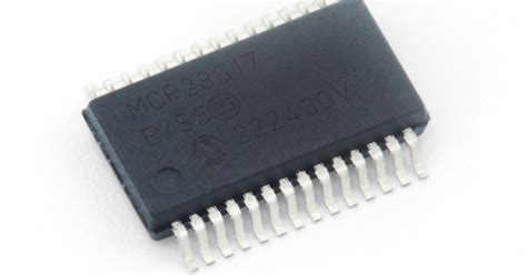 MCP S E SS Channel I O Expander Serial SPI SSOP