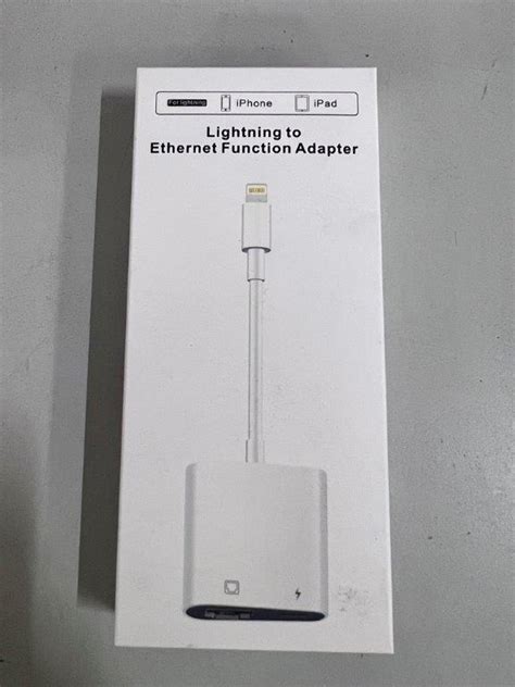 Buy Generic Lightning To Ethernet Function Adapter 6935683652022 Mydeal Australia