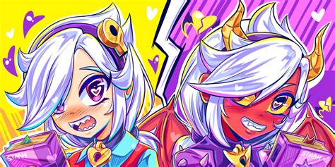 Colette And Trixie Colette Brawl Stars Fanart Dibujos Dibujos Sensuales Leyenda De Los Volcanes