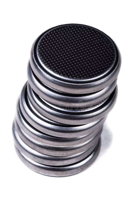 Button Cells Batteries Stock Image Image Of Electric