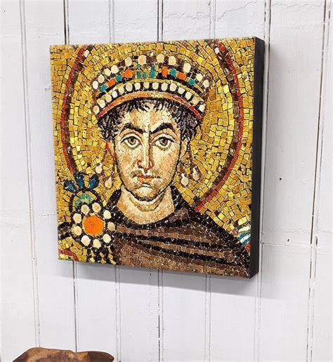 The Emperor Justinian I Eastern Roman Byzantine Emperor 12x12