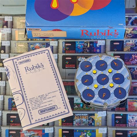 Rubiks Clock Puzzle Boxed 1988 Buy At Retro Sect