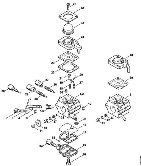 Illustrated Parts Diagram For Stihl Fs Km