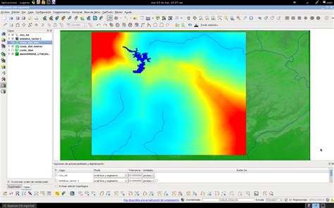 mapa de costos acumulados usando el módulo st de grass en qgis el blog de josé guerrero
