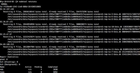 anthony fisk s blog on cassandra stream monitoring