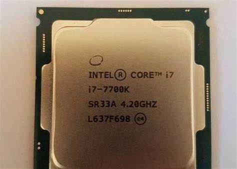 Процессор Intel Core I7 7700k Festimaru Мониторинг объявлений