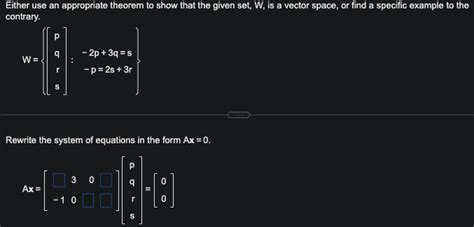 solved either use an appropriate theorem to show that the