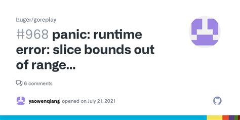 panic runtime error slice bounds out of range [ 2305595756525852402