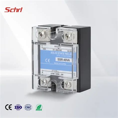 Ssr 40va Ssr Single Phase Voltage Regulator Relay Heat Sink 10a 25a 40a 60a 80a 100a 120a Va
