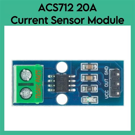 Acs712 20a Range Hall Effect Current Current Sensor Acs 712 Module