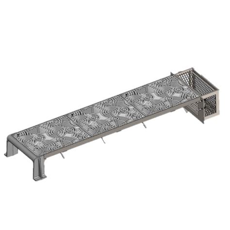 Curb Inlet Bioswale System Iron Age Designs Caddetails