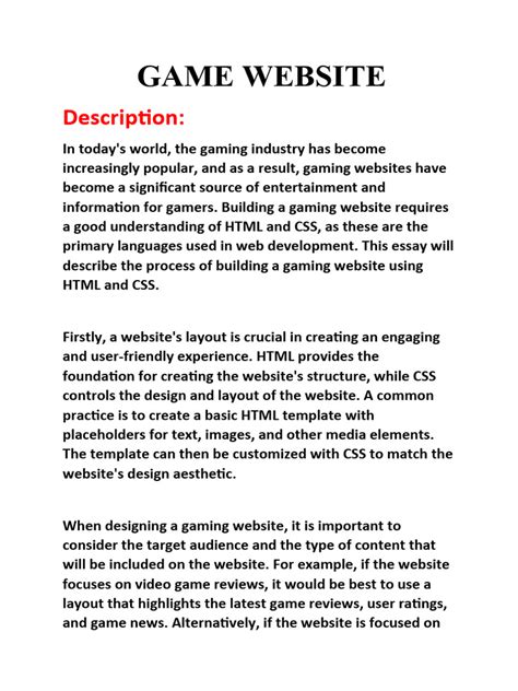 code pdf html html element