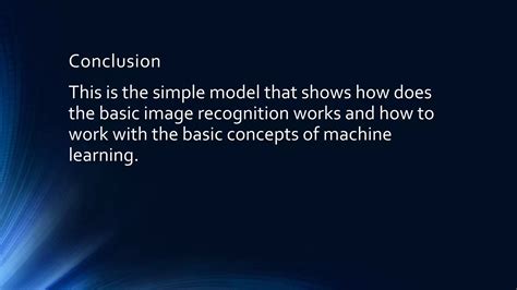 Image Recognition Using CIFAR 10 PPT