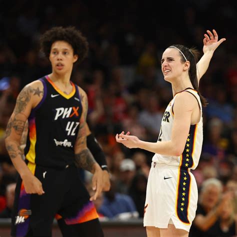 Caitlin Clark Shrugs Off Hit To The Face From Brittney Griner In Fever
