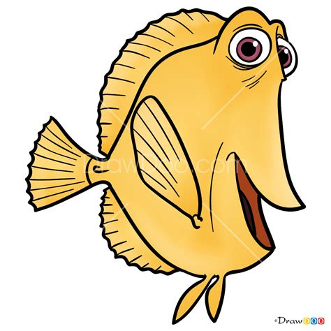 How To Draw Bubbles Dory And Nemo