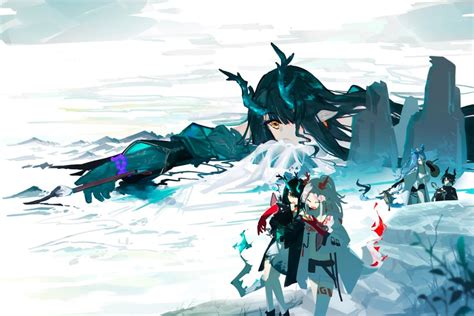 Nian Dusk Ling And Chong Yue Arknights Drawn By Losia Danbooru