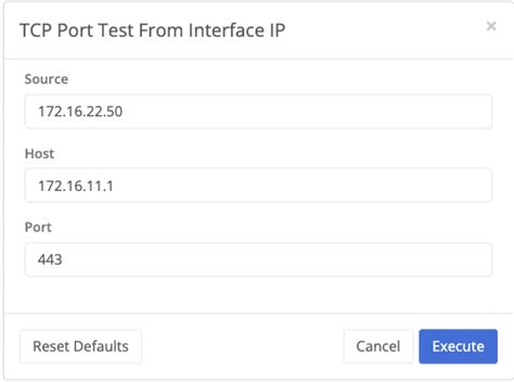 Tcp Port Test