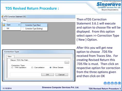 PPT TDS Revised Return Procedure PowerPoint Presentation Free Download ID