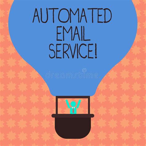 Writing Note Showing Automated Email Service Business Photo Showcasing Automatic Decision
