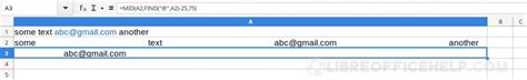 Top Ways To Find Substring In LibreOffice Calc With Examples