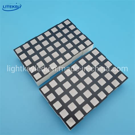1 4 Inch 5X7 Dual Color Square DOT LED DOT Matrix With RoHS From Expert Manufacturer 5X7 LED