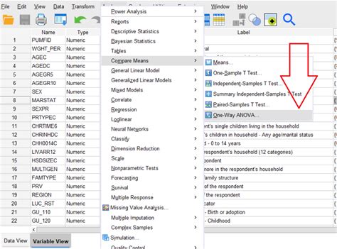 ANOVA In SPSS Doing Social Research