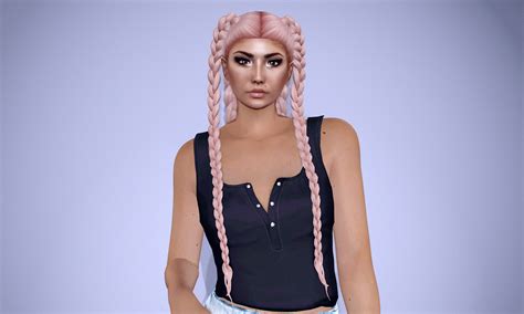 Long Braids Hair For Mp Female Gta5