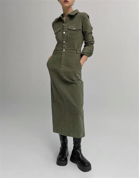 블랙업 Made 뮤즈엘 슬림 버튼 원피스 위시버킷