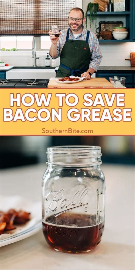 Saving Storing And Reusing Bacon Grease Bacon Grease Cooking Bacon
