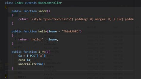 常见框架——thinkphp漏洞复现分析