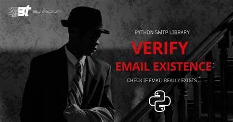Verifying Email Addresses With Pythons Smtplib