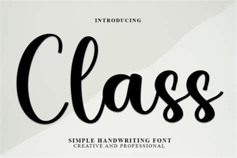 Class Font Font Canyon