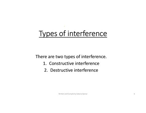 Interference And Its Types Pdf