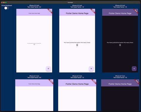 Mediaquerypreview Flutter Package