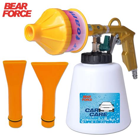 Bear Force Súng Phun Bọt Tuyết Rửa Xe Hơi Bằng Bọt Xốp Dụng Cụ Làm Sạch