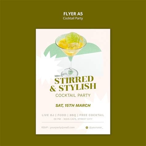Cocktail Dinner Party Invite Sayings