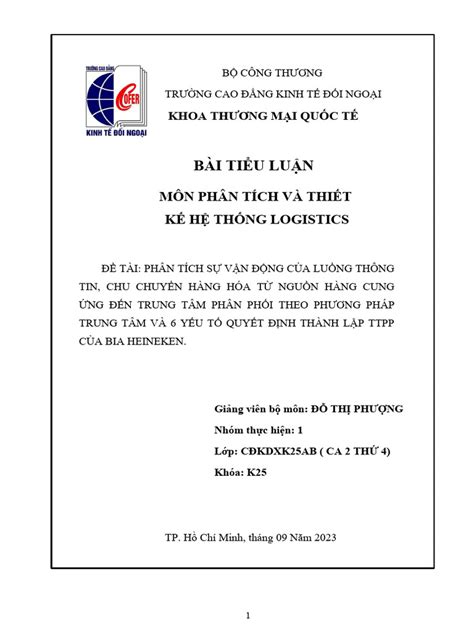 Nhom 1 Phan Tich And Tk He Thong Logt Pdf