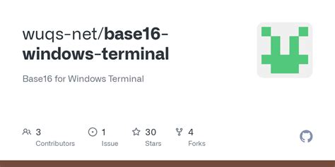 Github Wuqs Netbase16 Windows Terminal Base16 For Windows Terminal