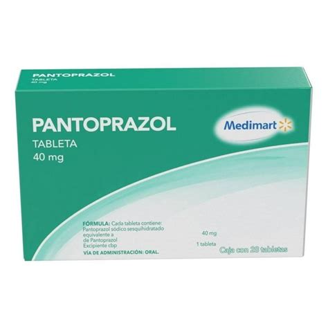 Pantoprazol Medimart 40 Mg 28 Tabletas Bodega Aurrera Despensa A Tu Casa