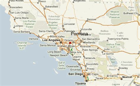 Map Pomona California Maps Of Pomona California