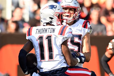 Tyquan Thornton Continues To Impress On And Off The Field Pats Pulpit